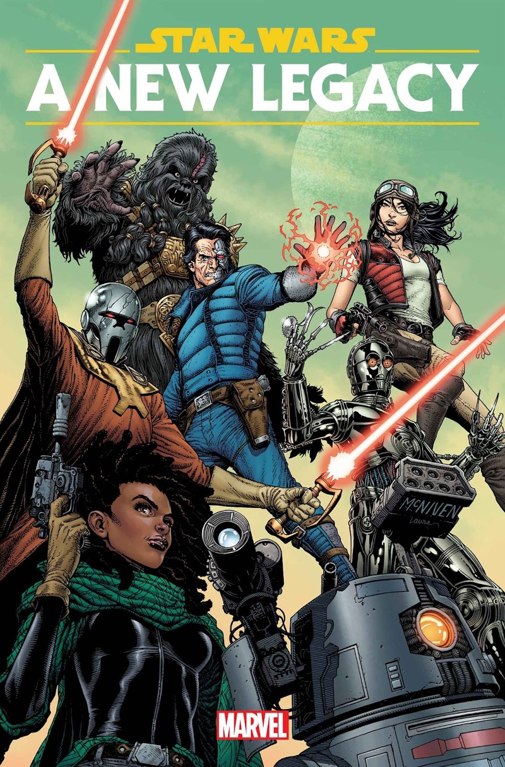 Comic Review - Marvel's "Star Wars: A New Legacy" Celebrates 10 Years ...