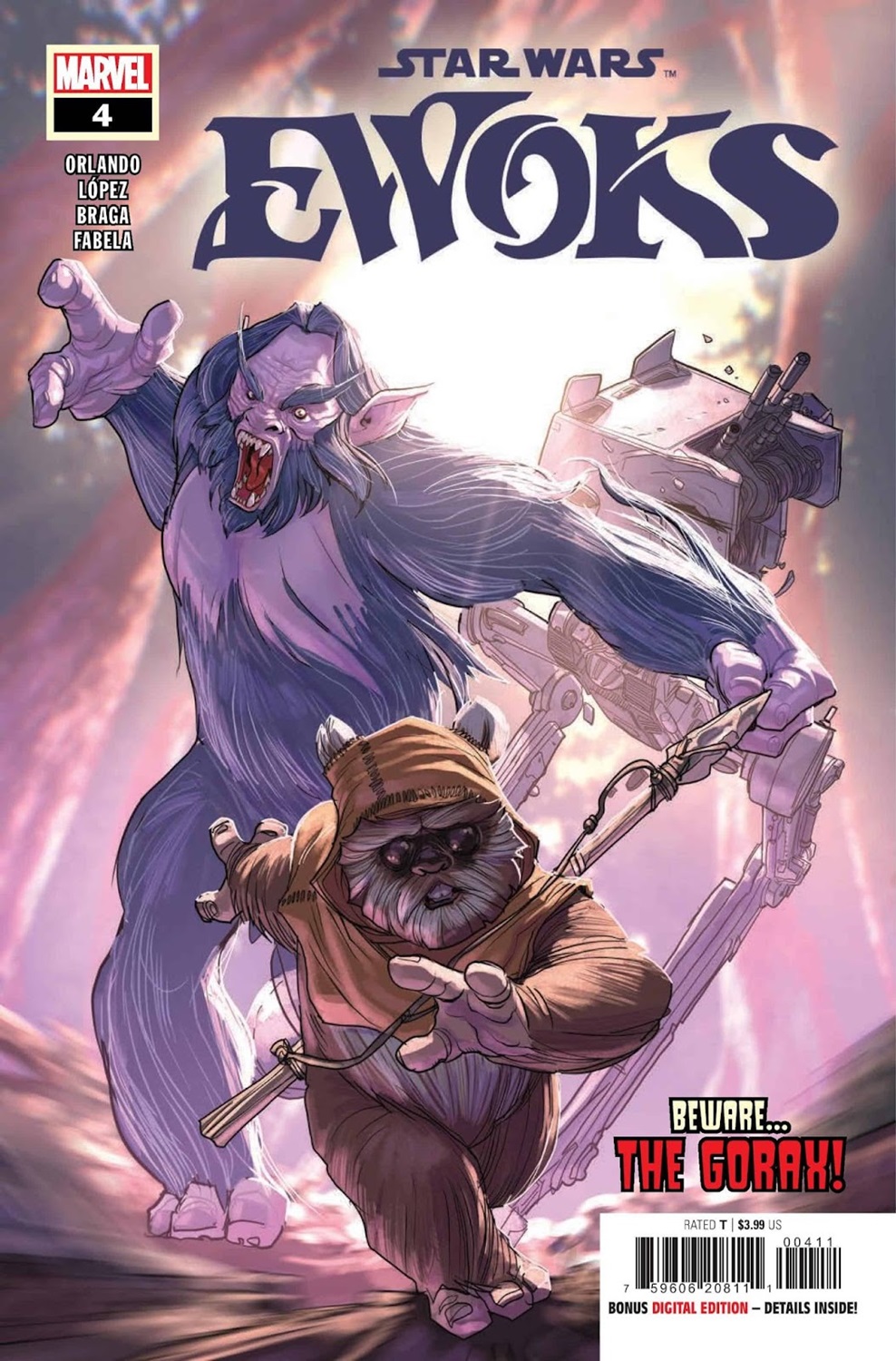 Comic Review - The Gorax Attacks as More Surprises Await On Endor's Forest Moon in "Star Wars ...