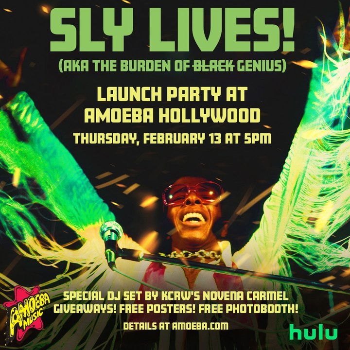 "Sly Lives! (aka The Burden of Black Genius)” Launch Party Taking Place ...