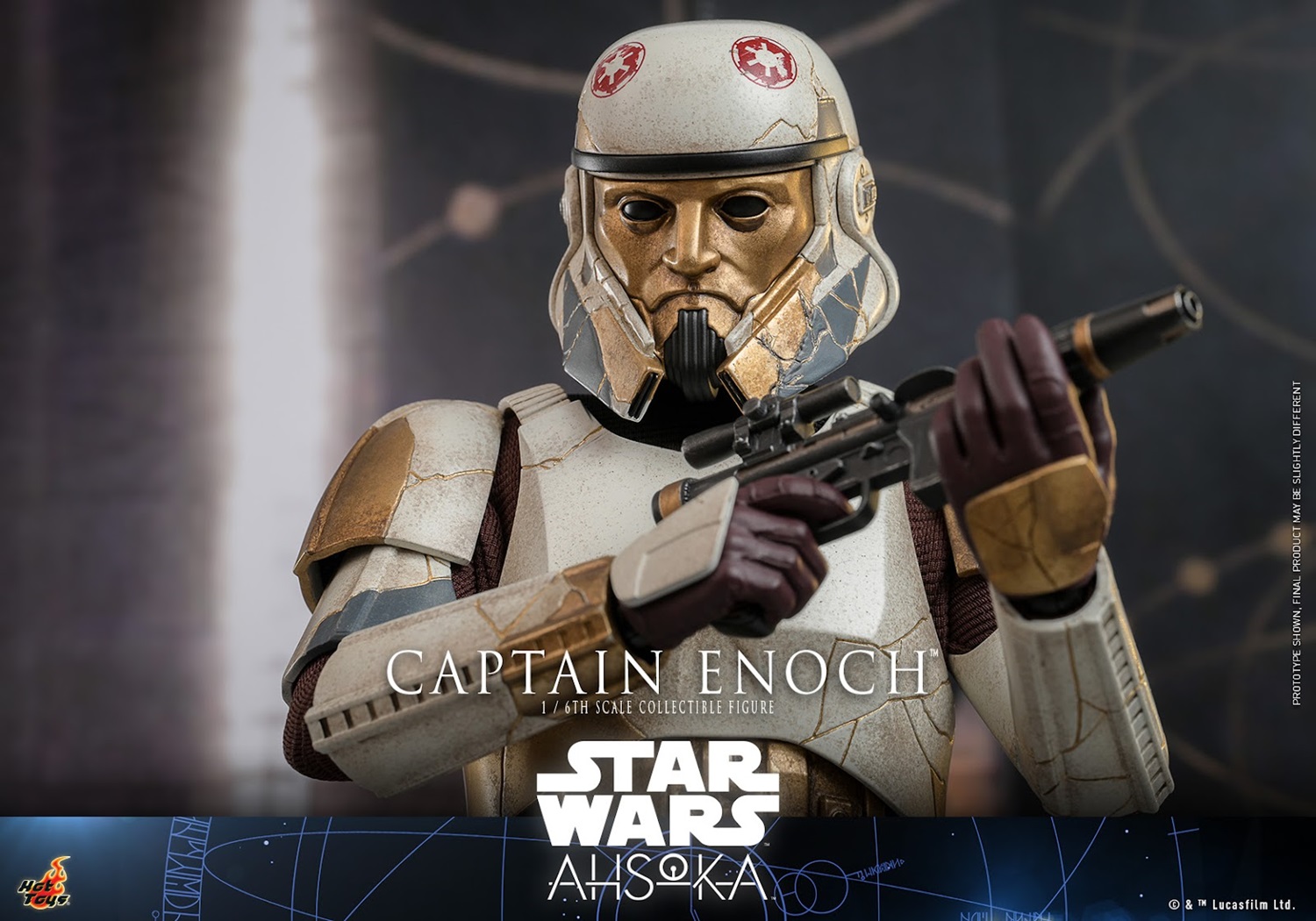 Captain Enoch from "Star Wars: Ahsoka" Is Getting the Hot Toys Treatment, Sideshow Releases ...
