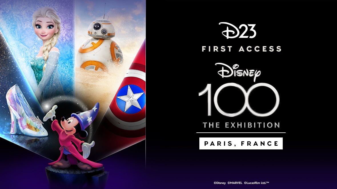 D23 Offering Members Early Access to Paris' Disney 100: The Exhibition Stop - LaughingPlace.com