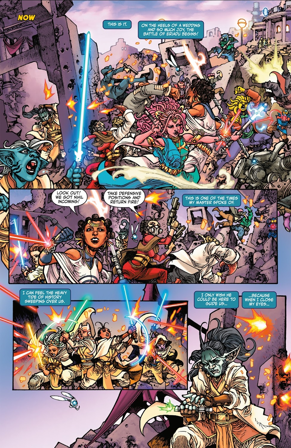 Comic Review - The Battle of Eriadu Against the Nihil Begins in "Star ...