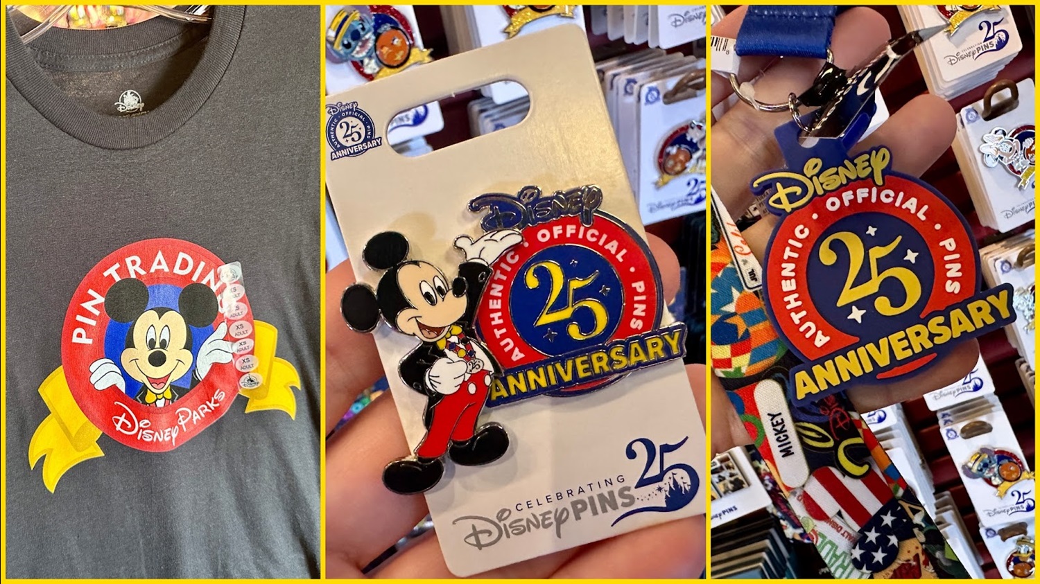 Disney Parks Celebrate 25 Years of Pin Trading with New Line of ...