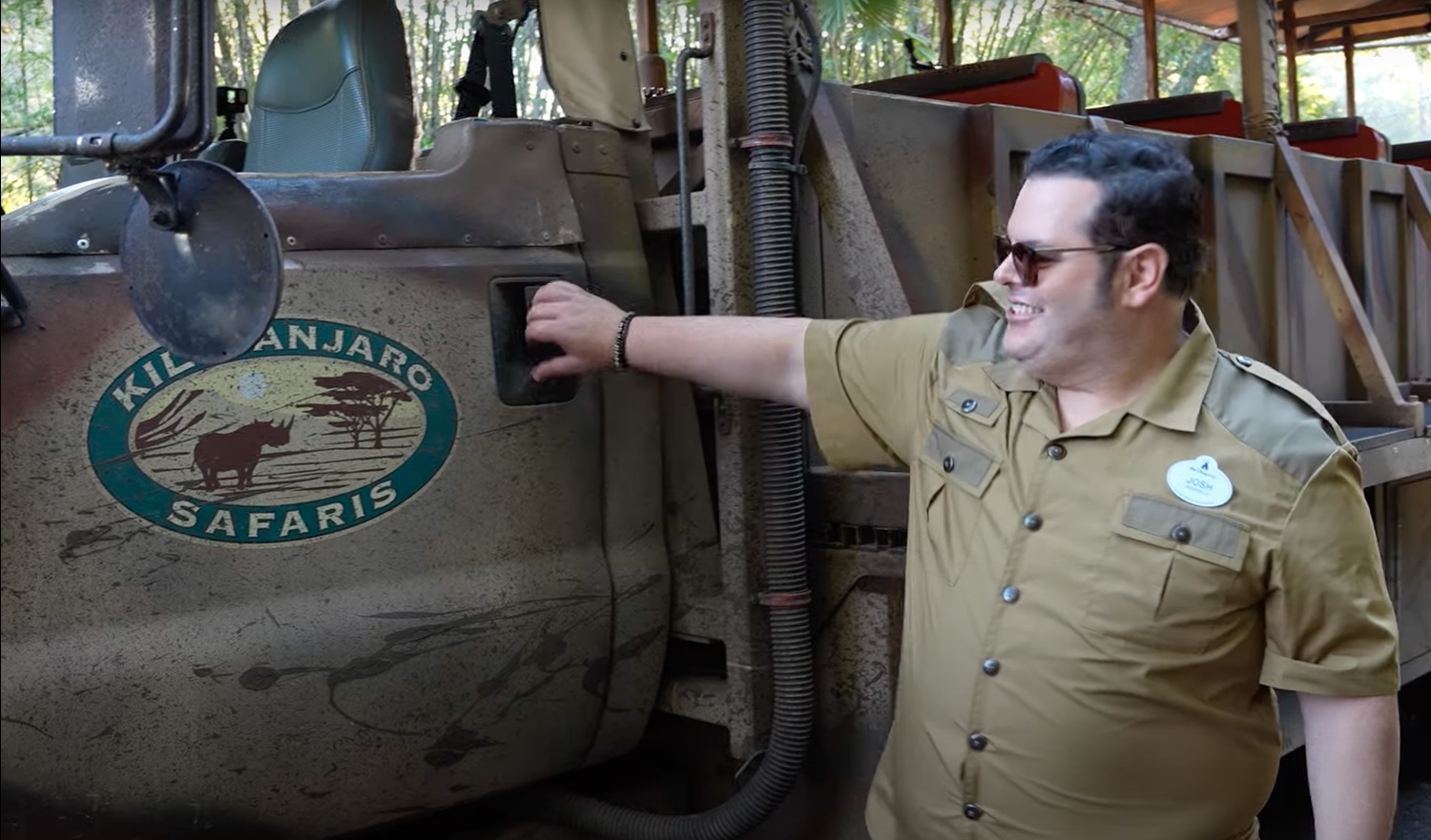 See Josh Gad as a Kilimanjaro Safaris Guide at Animal Kingdom
