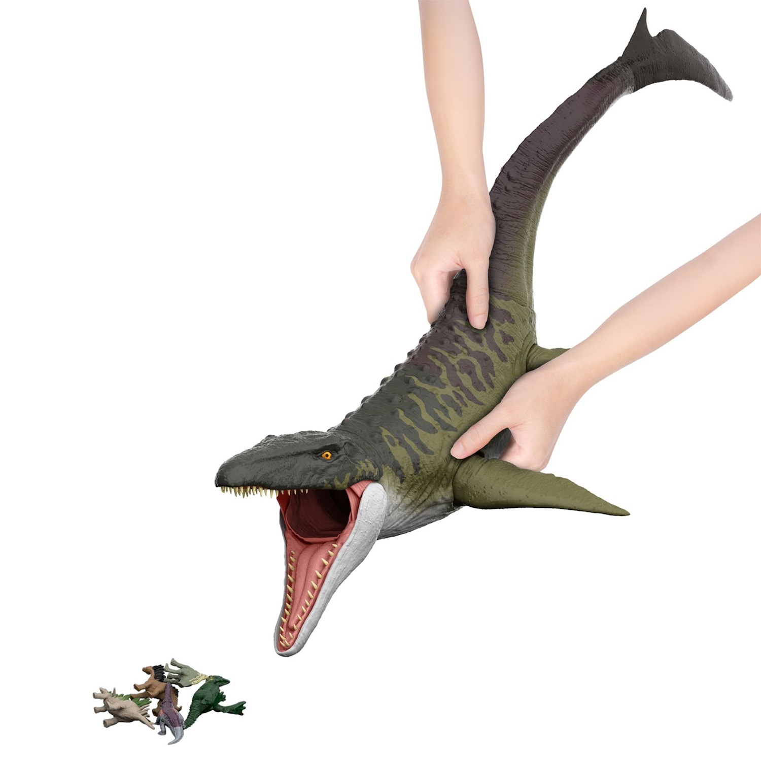 Jurassic World Spinosaurus Figure - Chomping Action! Jamaica Lego ...
