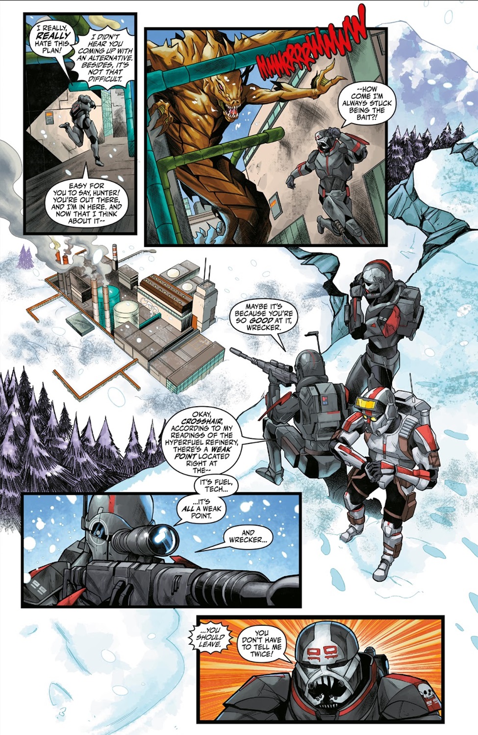 Comic Review - Clone Force 99 Has a New Mission in "Star Wars ...