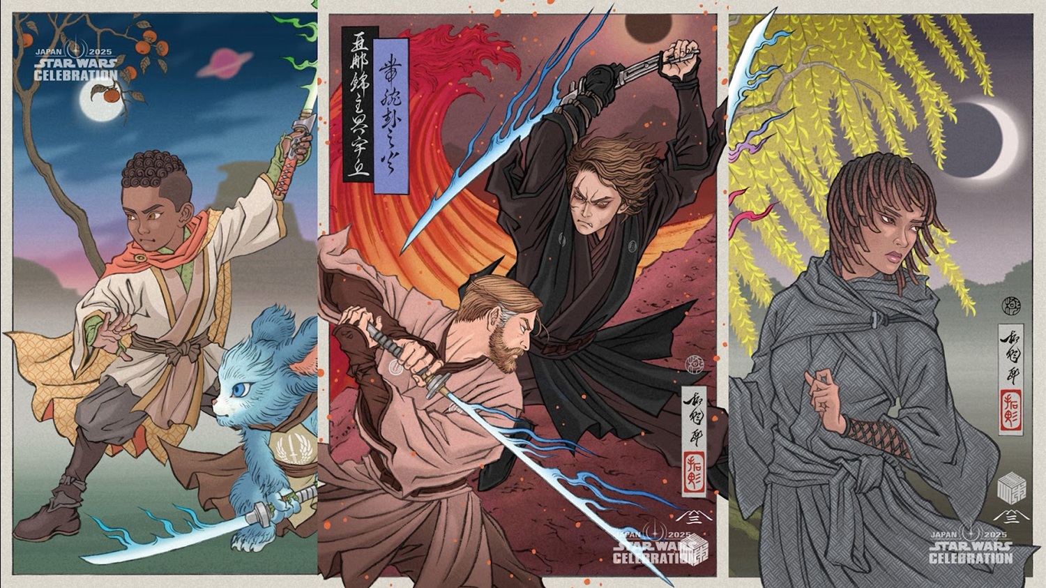 Star Wars Celebration Japan 2025 Releases Final 7 Badge Art Designs ...