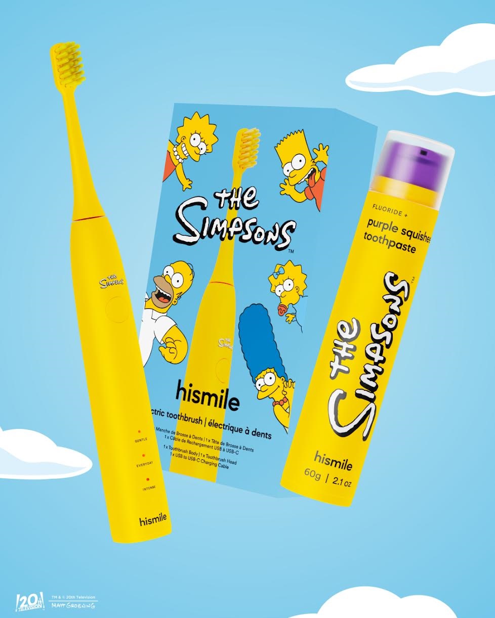 Bring Your Smile to Springfield with Hismile's New "The Simpsons ...