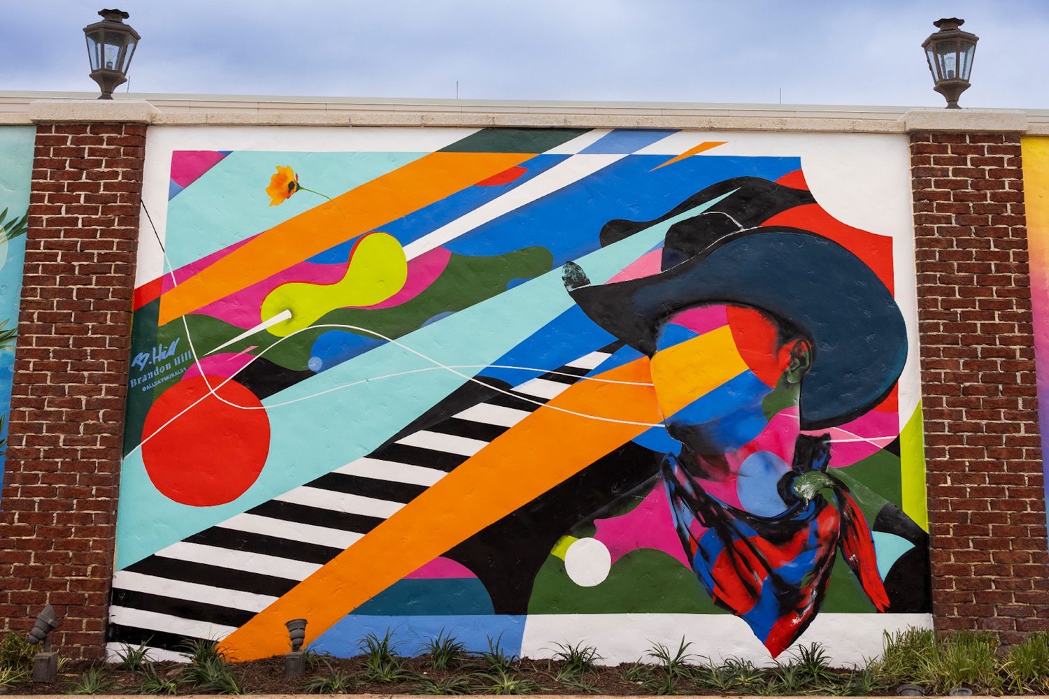Muralist Brandon Hill Adds to Disney Springs Art Walk for Black History ...
