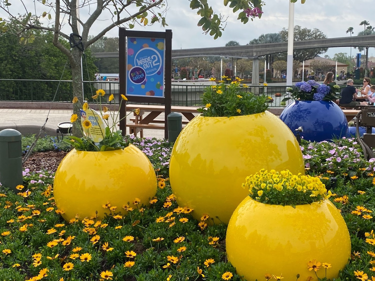 Photos: “Inside Out 2” Themed Garden at the EPCOT International Flower ...