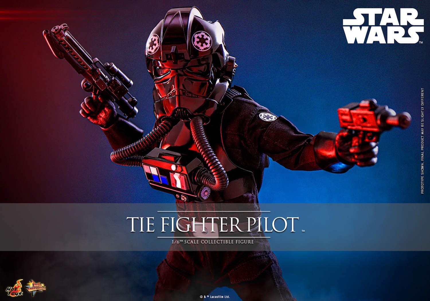 Hot Toys Reveals New "Star Wars" TIE Fighter Pilot 1/6th-Scale ...